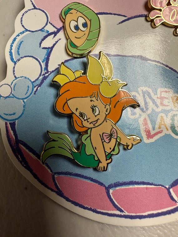 Disney TDR The Little Mermaid Baby Ariel Mermaid Lago… - Gem