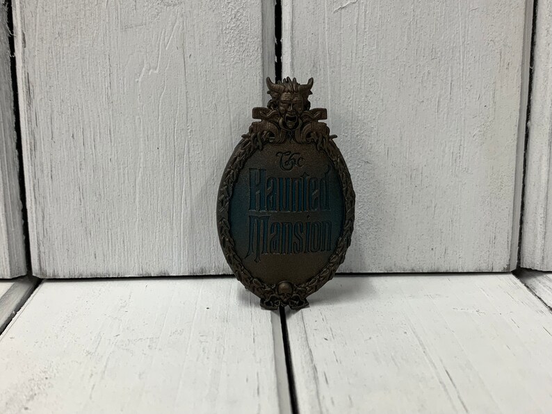 Disney Haunted Mansion Attraction Sign/plaque Mini Figure - Etsy