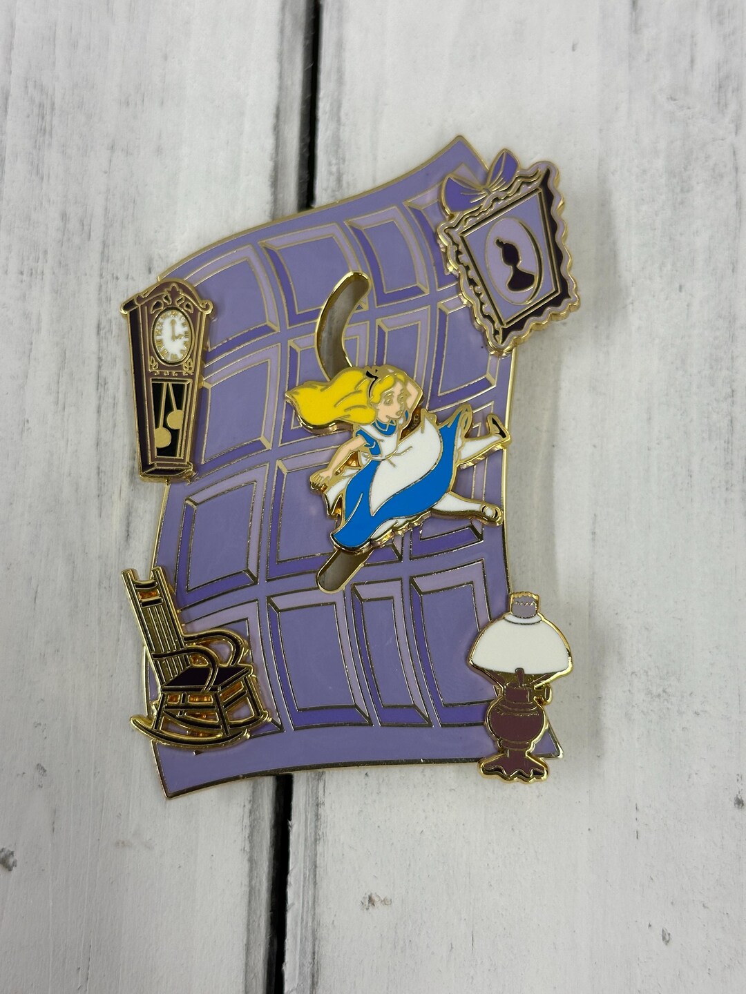 Disney Loungefly Alice in Wonderland Falling Down Rabbit Hole Jumbo ...