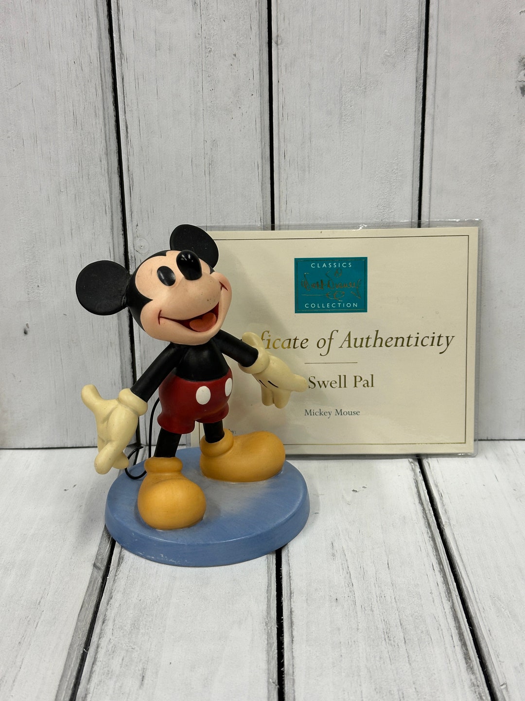 Disney WDCC Mickey Mouse a Swell Pal Figurine - Etsy UK