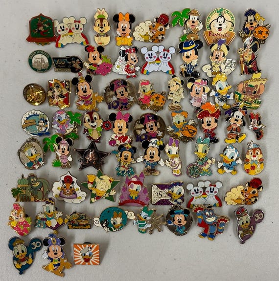 Rare Disney Mickey Donald Goofy Chip Dale Minnie Dais… - Gem