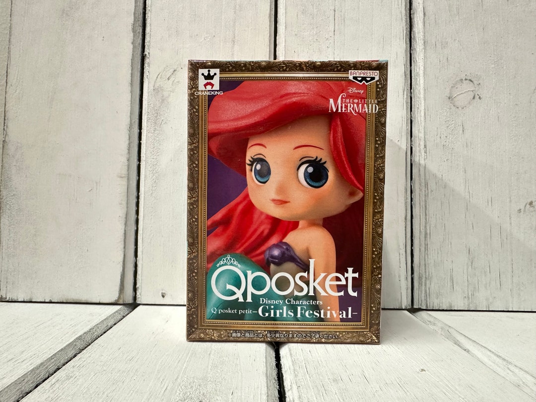 Disney the Little Mermaid Ariel Q Posket Petit Figure - Etsy