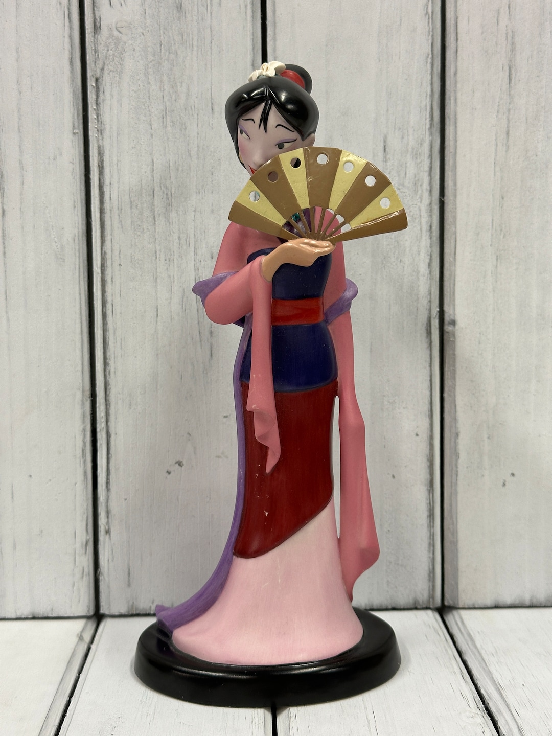 Disney WDCC Mulan perfectly Poised Figurine - Etsy