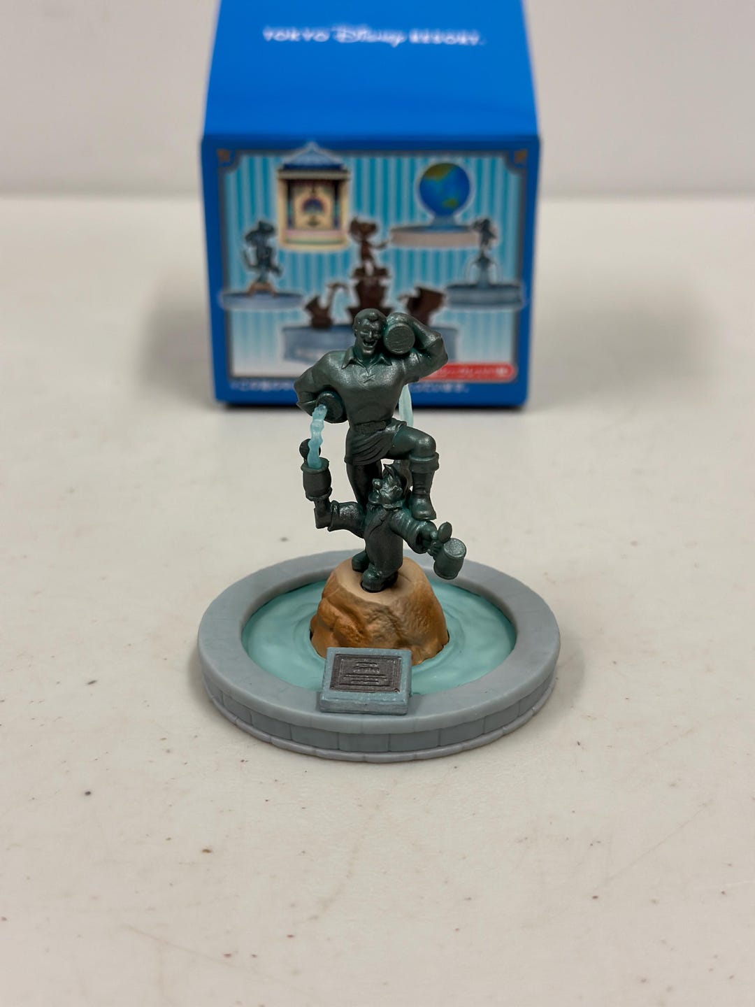 Tokyo Disney Beauty & the Beast Gaston Fountain Mini Figure - Etsy