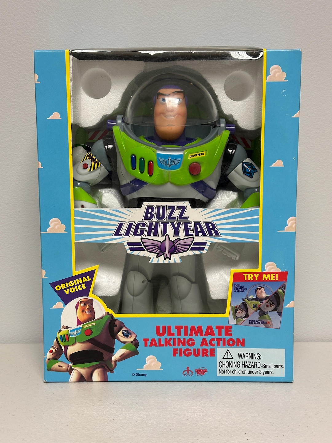Disney Pixar Toy Story Buzz Lightyear Ultimate Talking Action Figure - Etsy