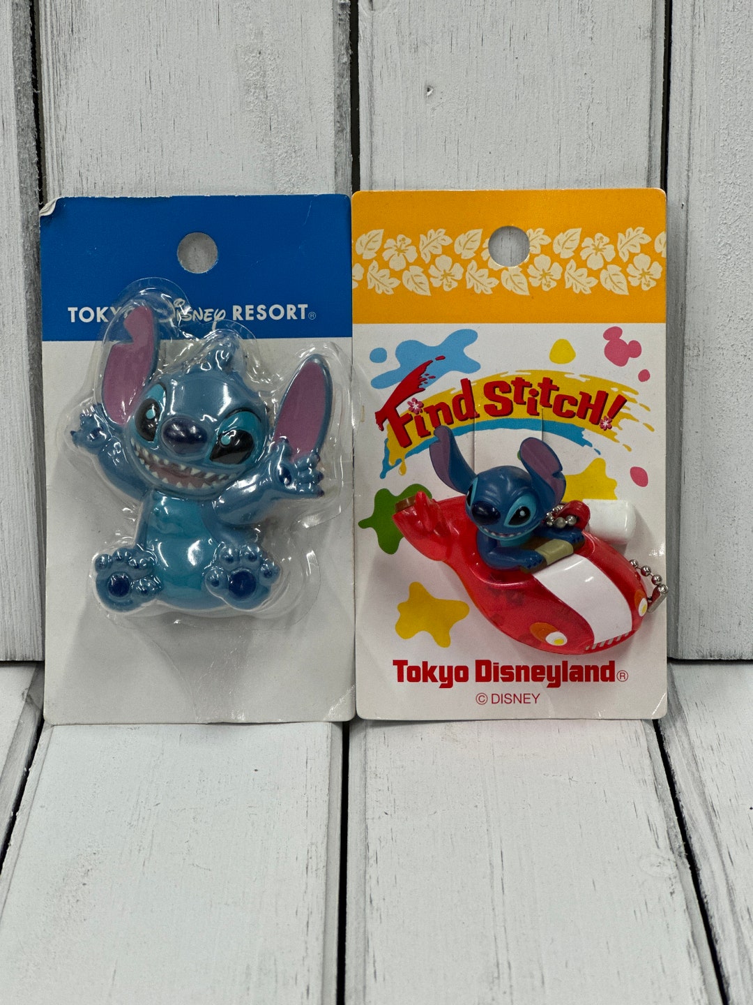 Disney Lilo & Stitch Light up Stitch Keychain Pin Set of 2 - Etsy
