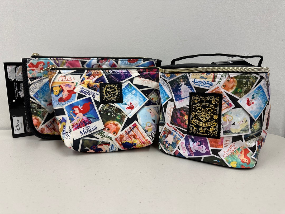 Disney Princesses Polaroid Photo Make-up Bag Vanity Set of 3 - Etsy
