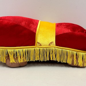 Disney Beauty and the Beast Popcorn Bucket & Large Sultan Plush Pillow ...