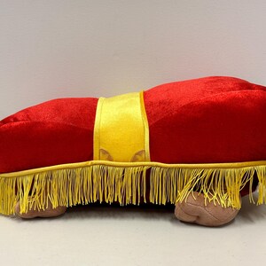 Disney Beauty and the Beast Popcorn Bucket & Large Sultan Plush Pillow ...