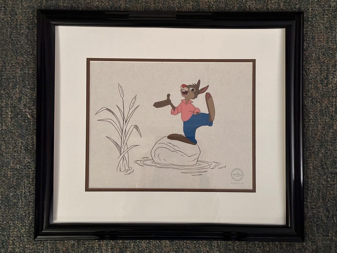 Disney Song of the South Brer Rabbit Framed Sericel LE 5000 - Etsy