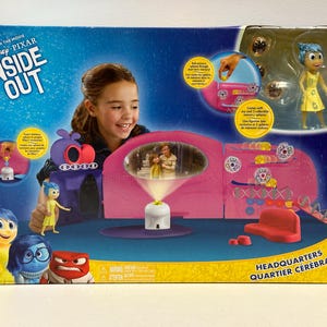Disney Pixar Inside Out Headquarters Playset W/ Joy Figure & Memory ...