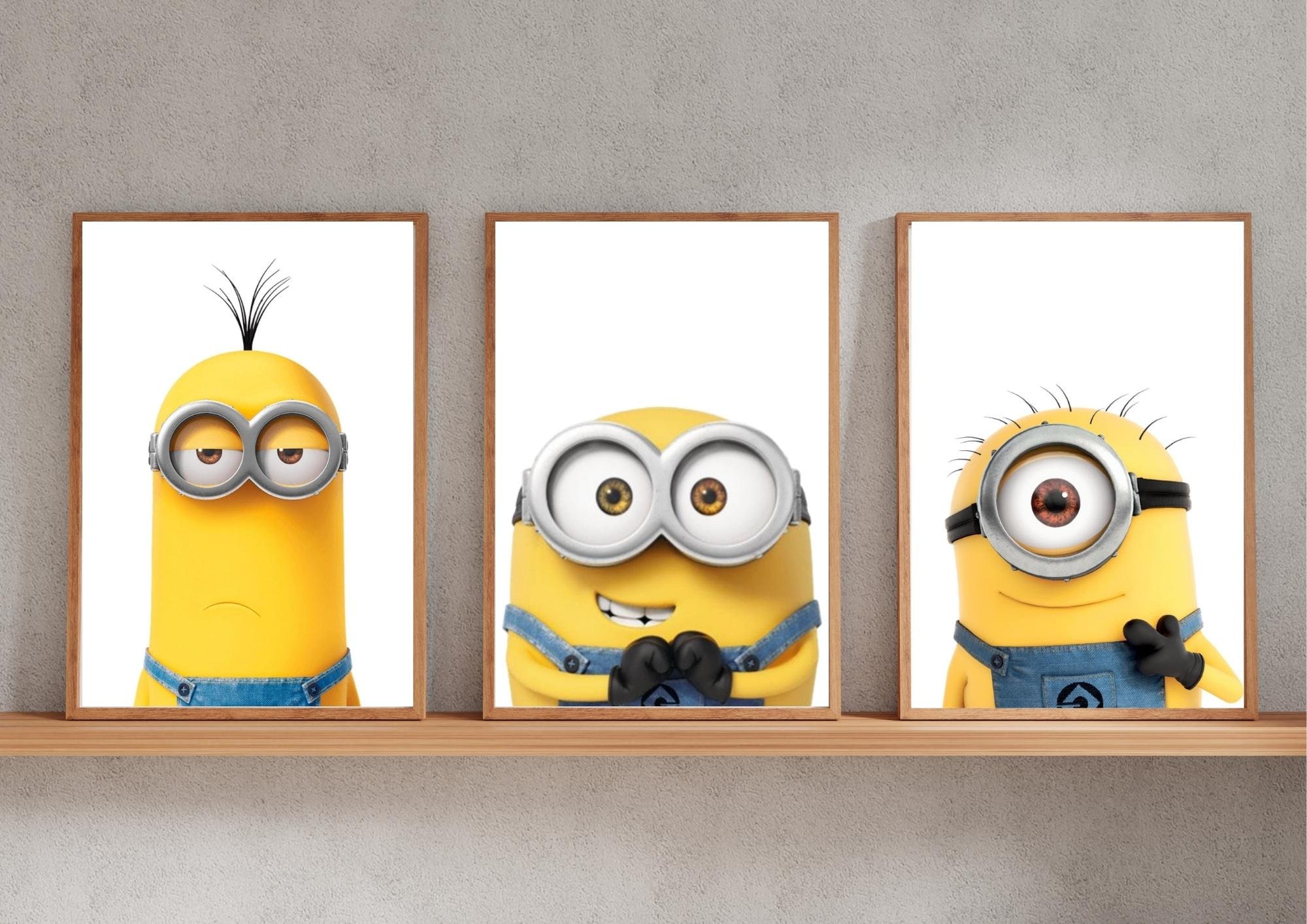 Minions Wall Art Prints: Playroom Decor (digital Print) - Etsy