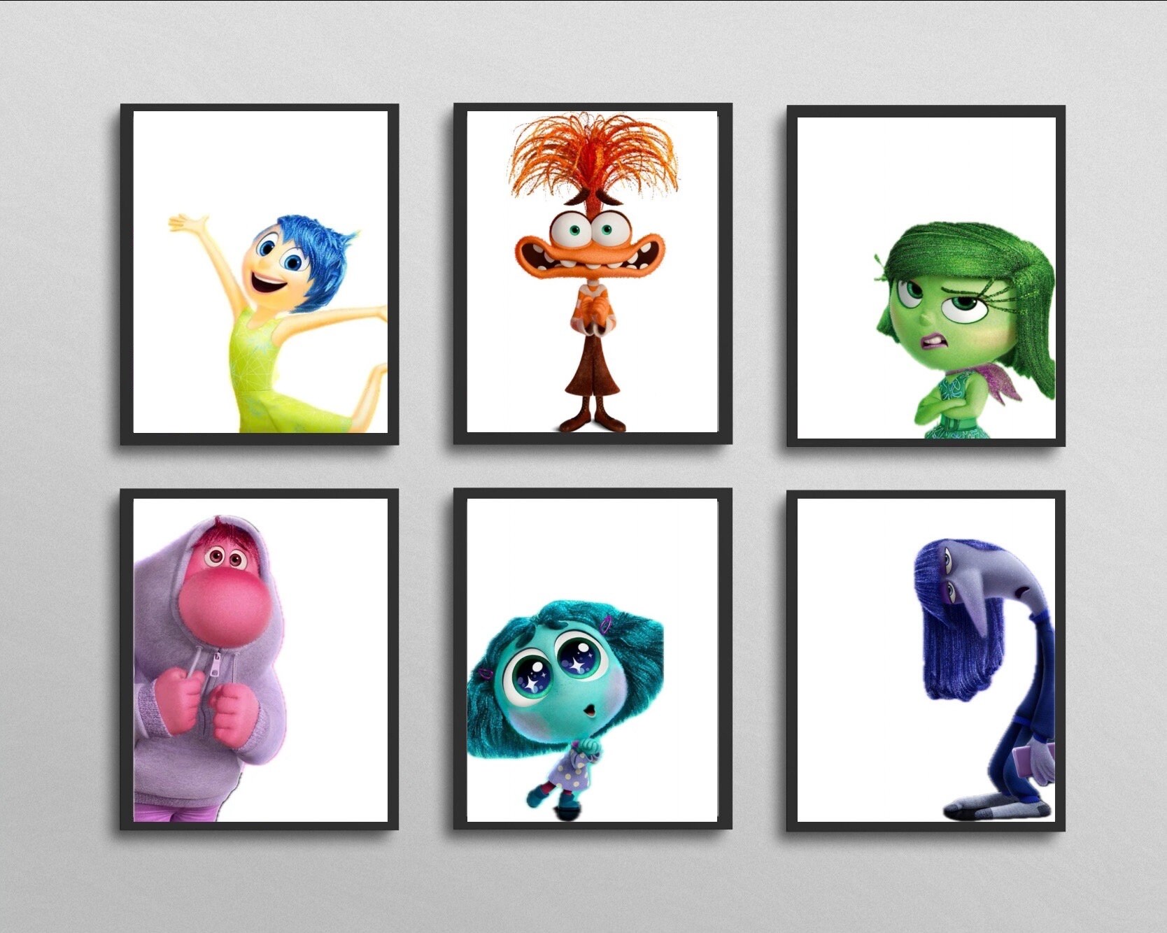 Inside Out Poster | Kids Movie | Inside Out 2 | Digital Print | Gift ...