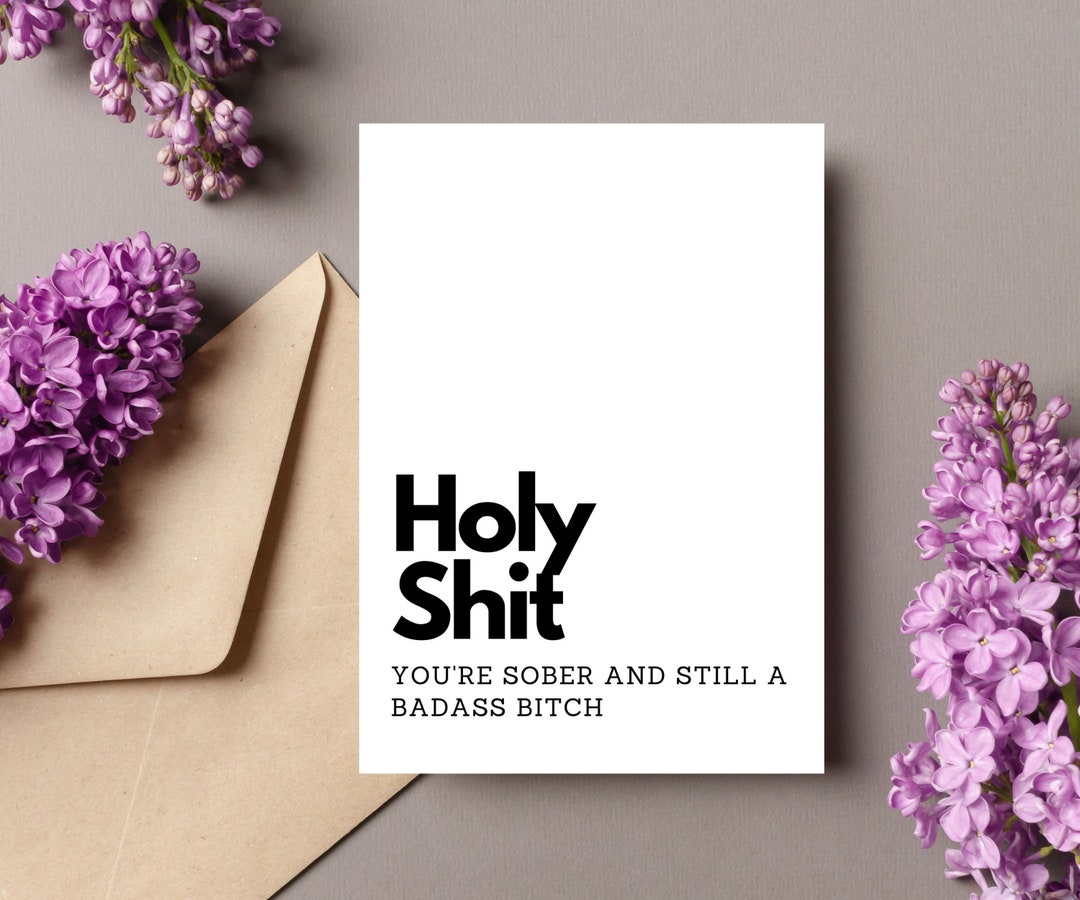 Sobriety Card/sober Cards/sobriety Gifts/recovery/sobriety Gifts for ...