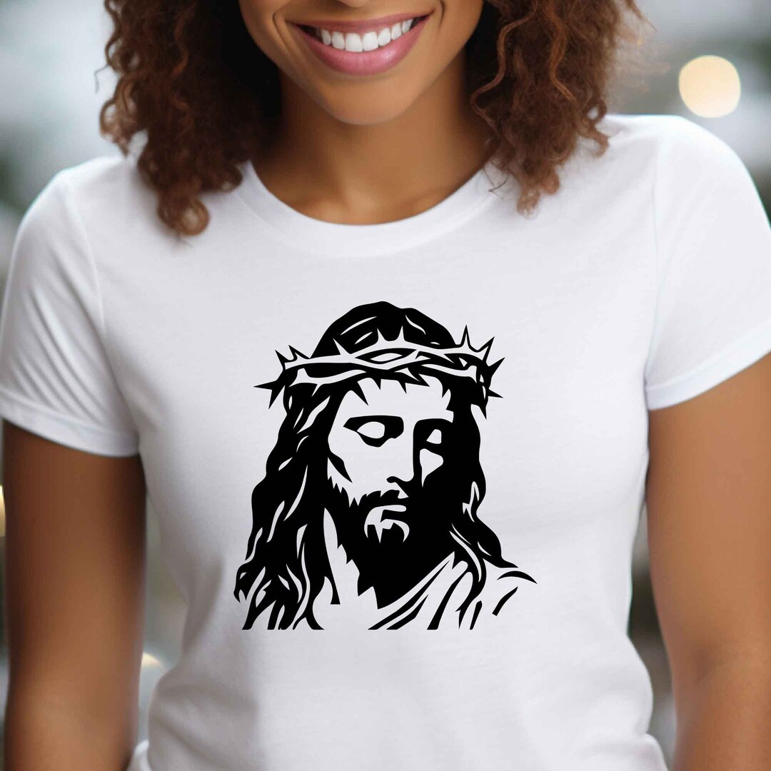Jesus SVG, Religious Svg, Dxf, Ai, Png, Cricut, Clipart, Layered Svg ...