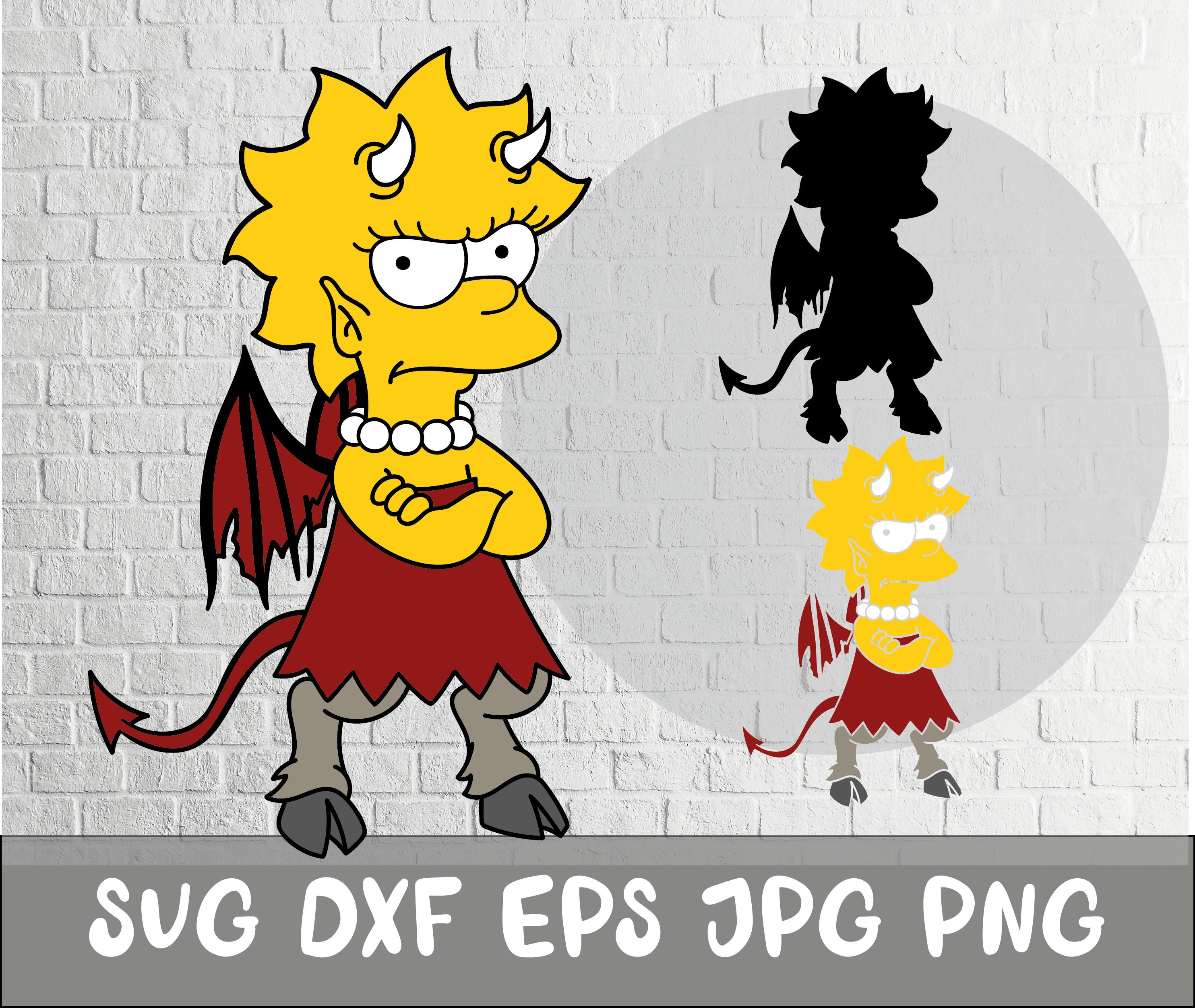 Devil Svg, Demon Svg, Cartoon Svg, Cricut, Clipart, Layered SVG ...