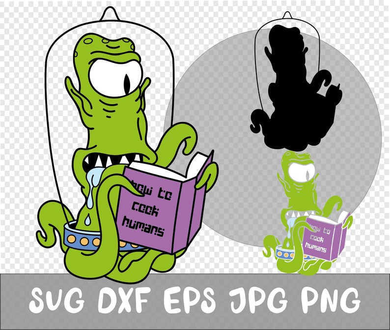 Alien svg, UFO svg, , Cricut, Clipart, Layered svg, Dateien für Cricut ...