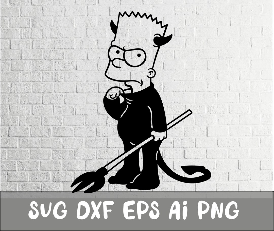 Devil Svg, Demon Svg, Cartoon Svg, Cricut, Clipart, Layered SVG ...