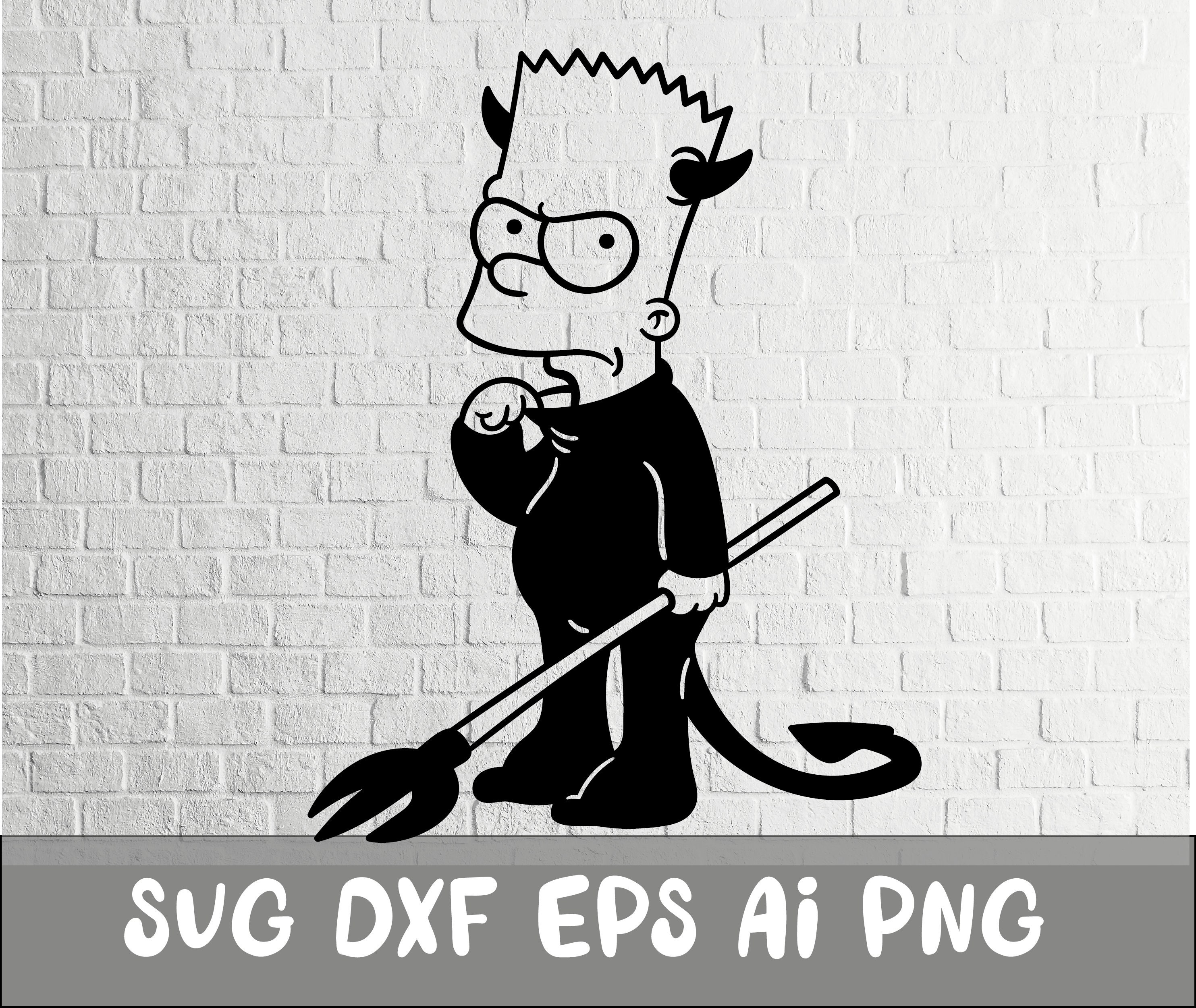 Devil Svg, Demon Svg, Cartoon Svg, Cricut, Clipart, Layered SVG ...