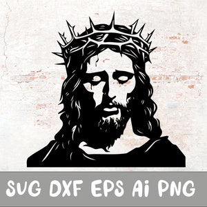 Jesus SVG, Religious Svg, Faith Svg, Dxf, Ai, Png, Cricut, Clipart ...