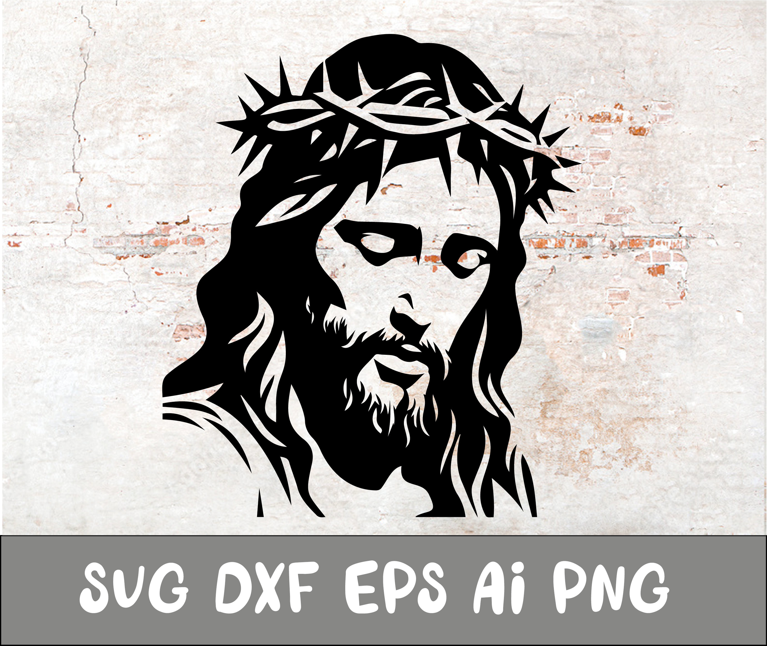 Jesus SVG, Religious Svg, Faith Svg, Dxf, Ai, Png, Cricut, Clipart ...