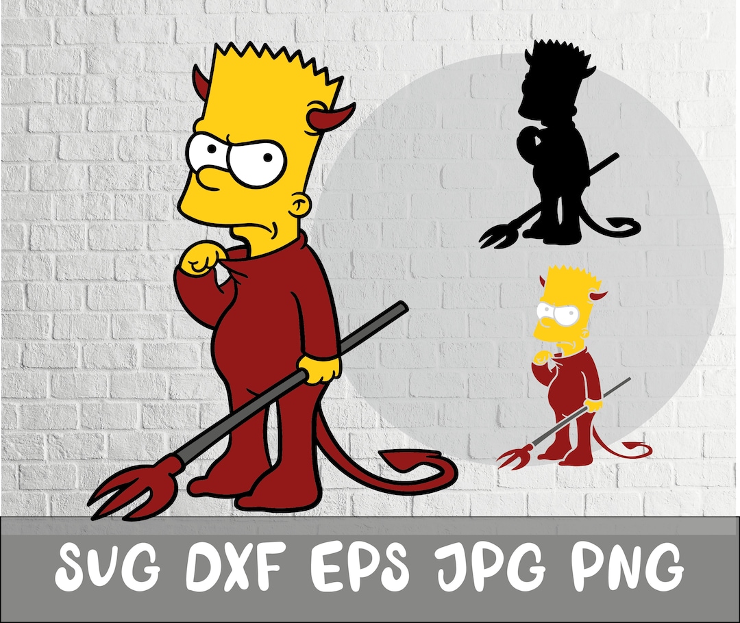Devil Svg, Demon Svg, Cartoon Svg, Cricut, Clipart, Layered SVG ...
