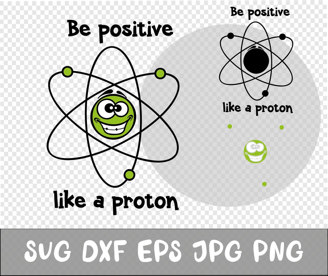 Proton Svg, Motivational Svg, Chemistry Svg, Teacher Svg, Cricut ...