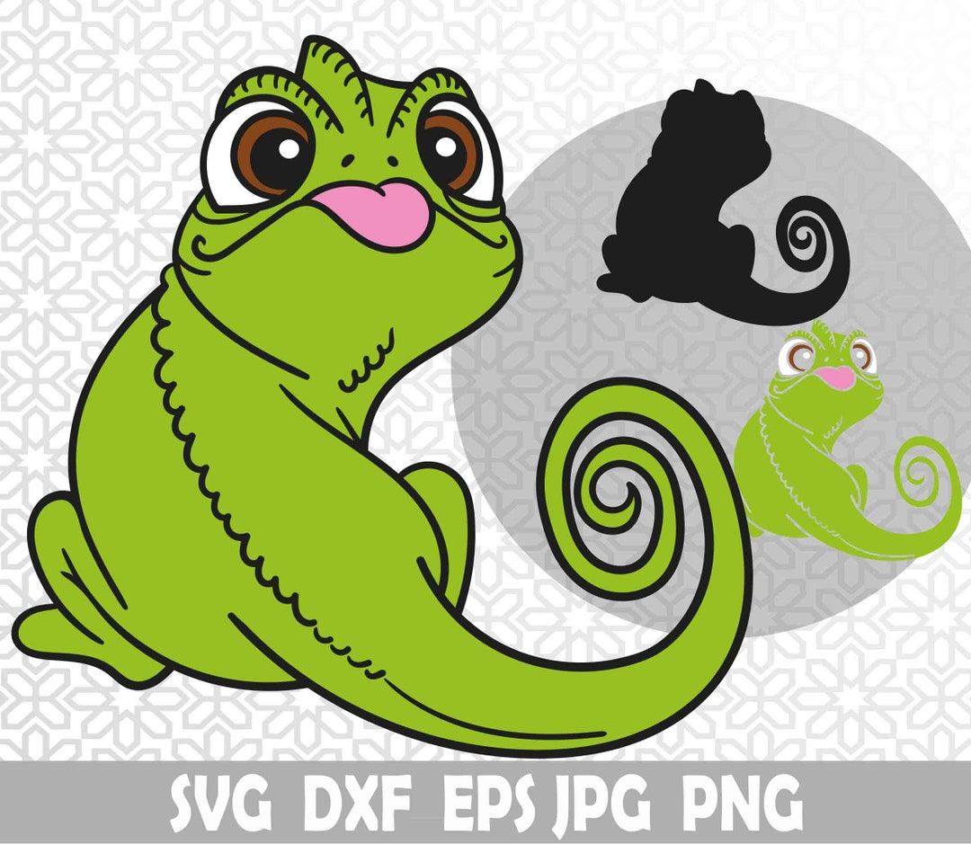 Chameleon, Svg, Dxf, Jpg, Png, Eps, Cricut Svg, Clipart, Layered Svg ...