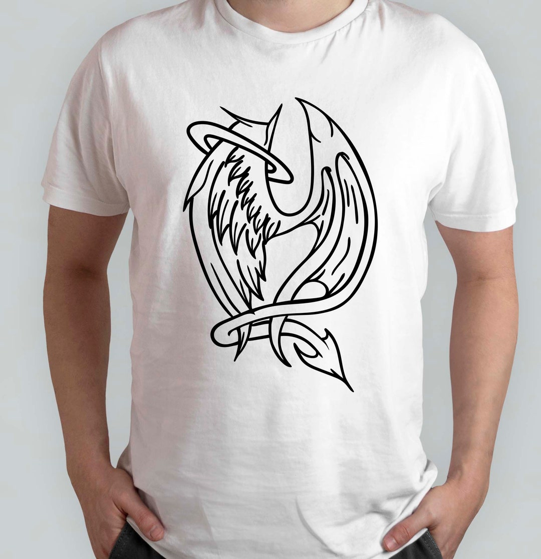 Angel and Devil Wings Svg, Dxf, Jpg, Png, Eps, Cricut Svg, Clipart ...