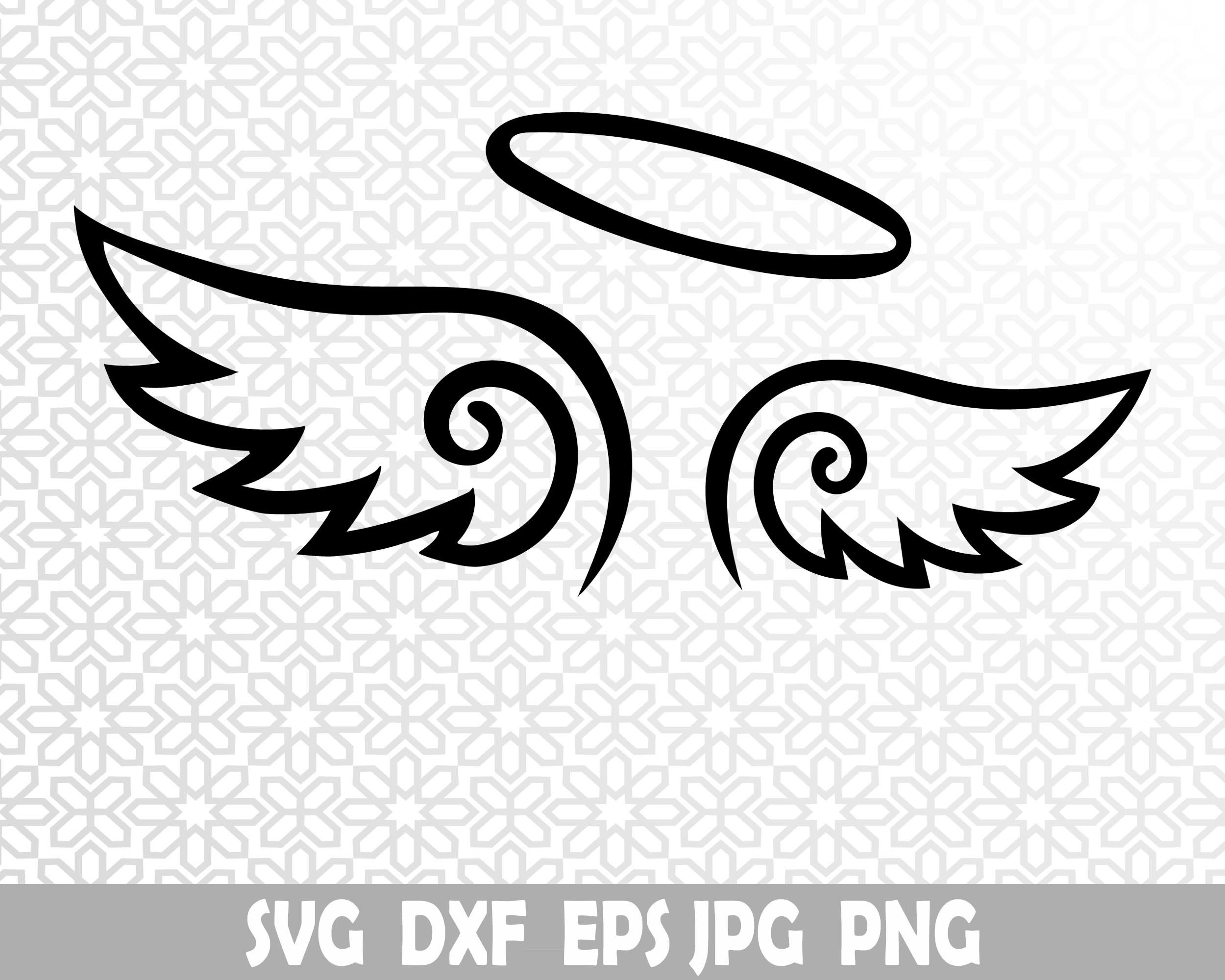 Angel With Wing Svg Family Print Dxf Ai Png Cricut - Etsy