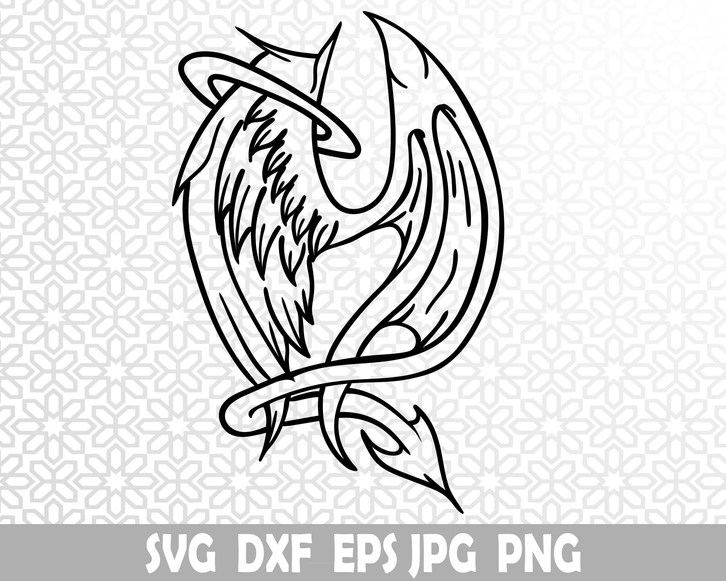Angel and Devil Wings Svg, Dxf, Jpg, Png, Eps, Cricut Svg, Clipart ...