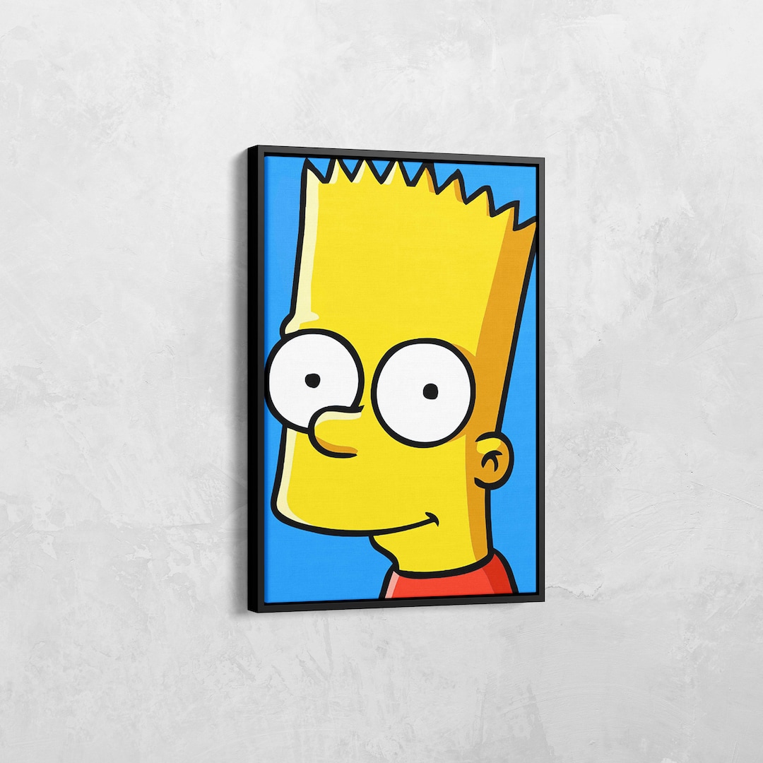 Simpsons Canvas Wall Art , Cartoon Series Canvas, Tv Series Canvas,wall ...