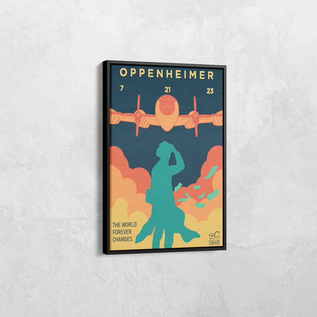 Oppenheimer Film Poster Oppenheimer 2023 Christopher - Etsy