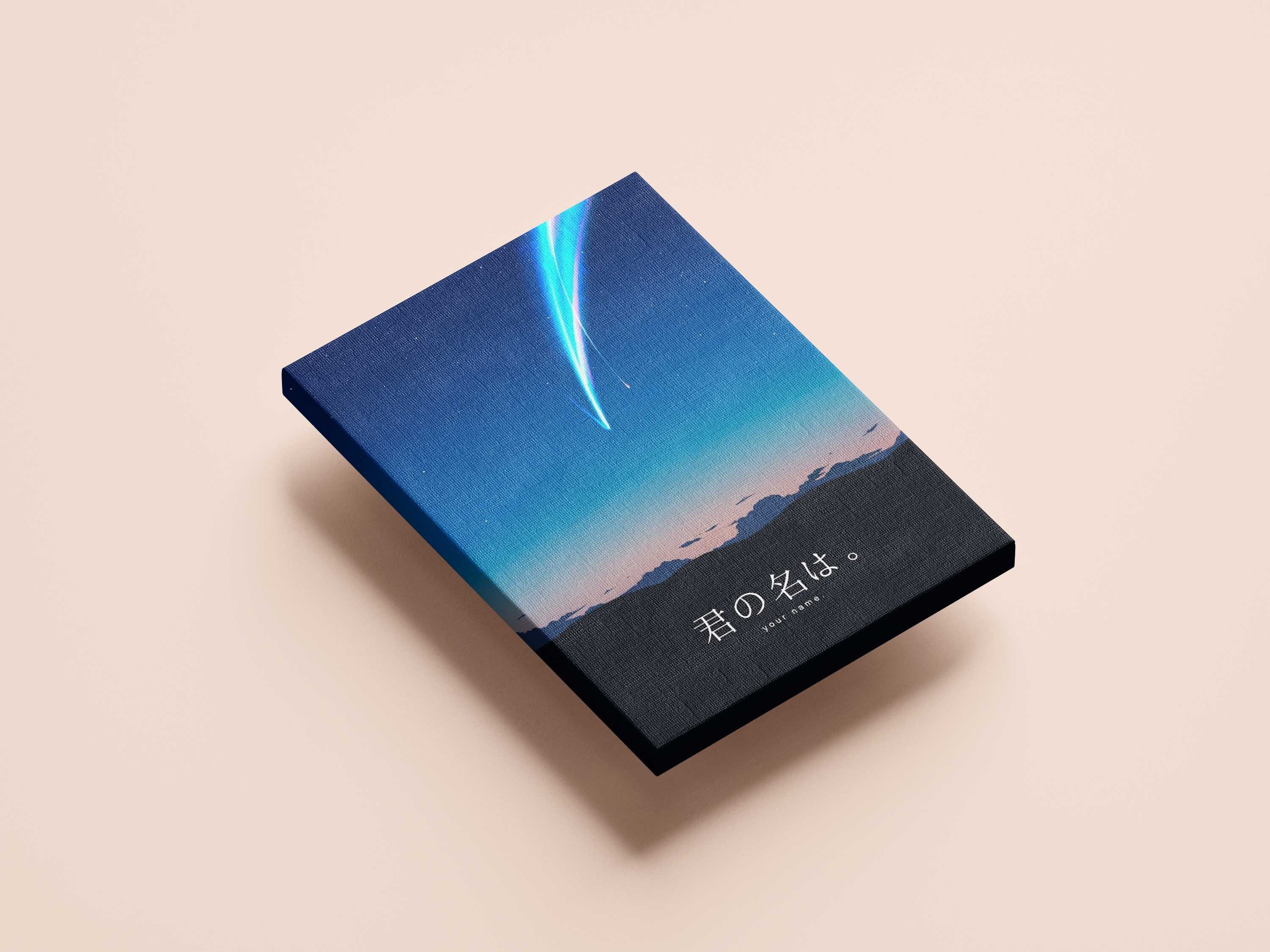 Your Name Anime Canvas Poster Print, Japanese Anime Canvas Wall Art ...