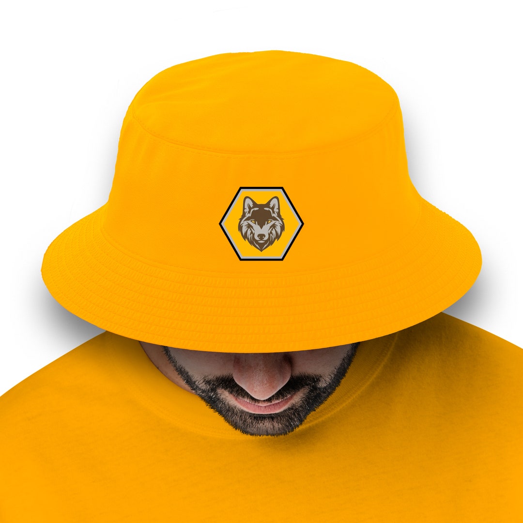 Wolves Football Bucket Hat - Fan Inspired - Multi Colour - Unisex - Etsy