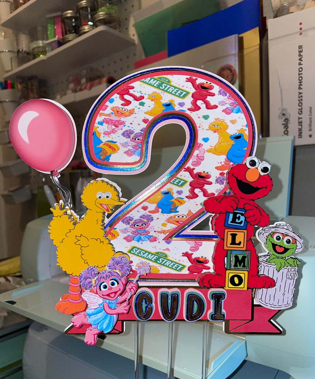 Sesame Street Topper - Etsy