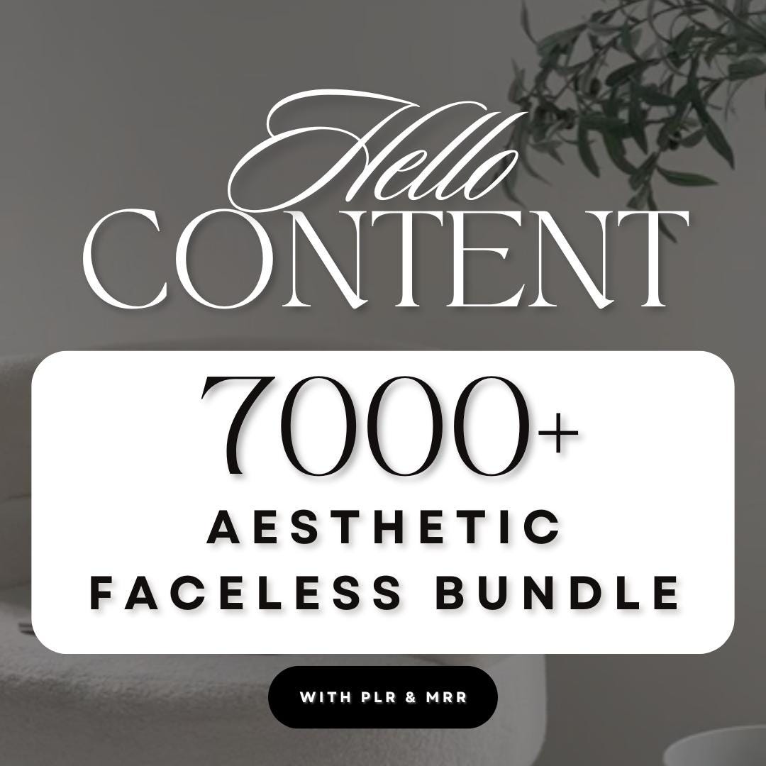 7000+ Faceless Reels Bundle, Videos, Faceless Marketing, Faceless Reels ...