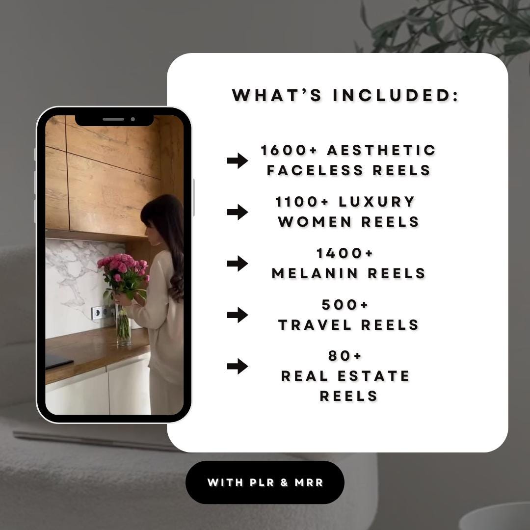 7000+ Faceless Reels Bundle, Videos, Faceless Marketing, Faceless Reels ...