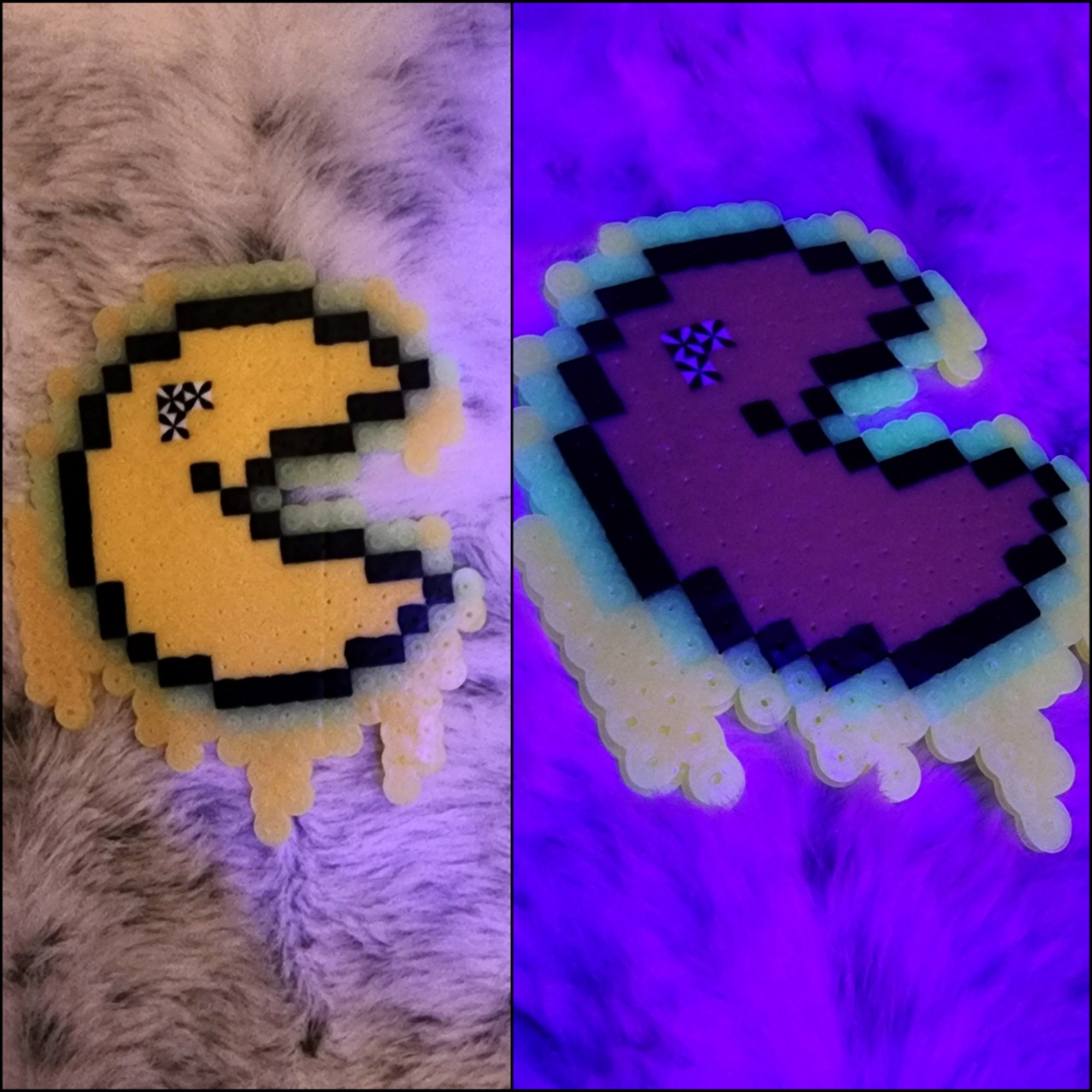 Glow Drippy Pac-man - Etsy