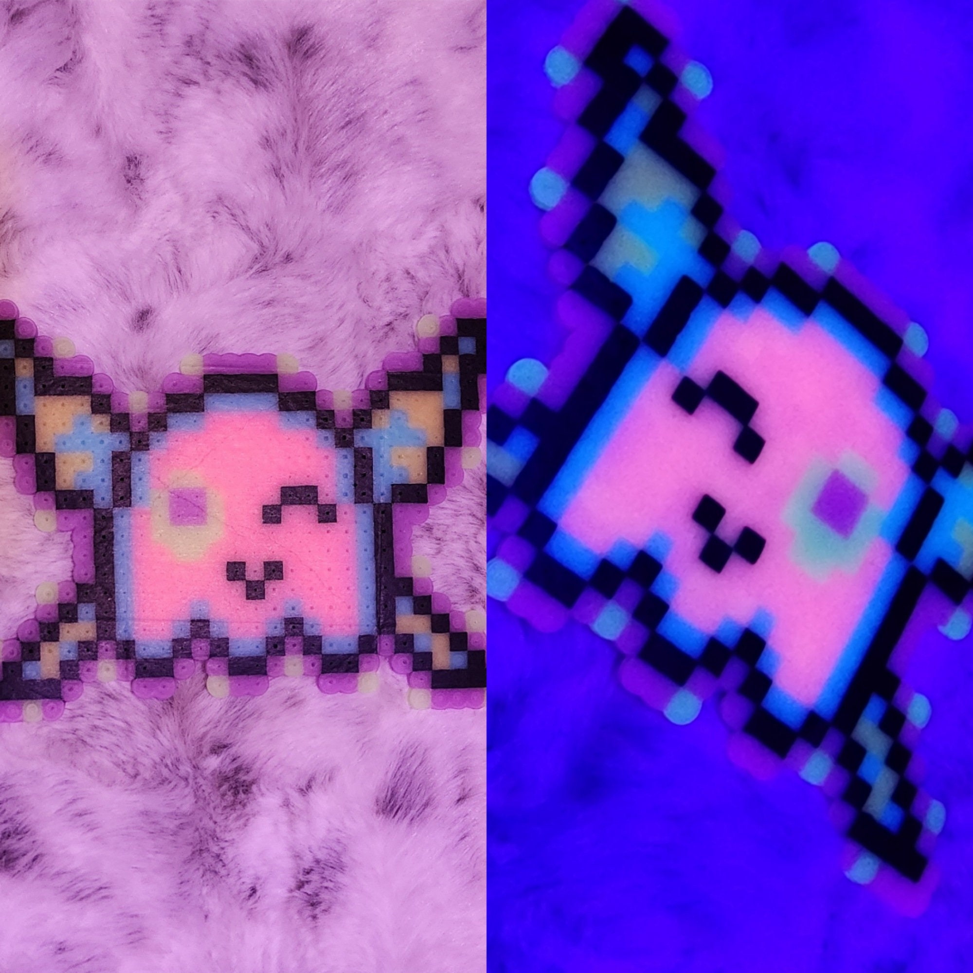 Glow Trippy Pac Man Ghost fairyboo - Etsy