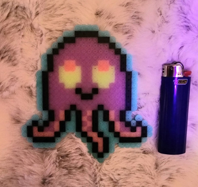 Glow Trippy Pac Man Ghost ghostyinks - Etsy