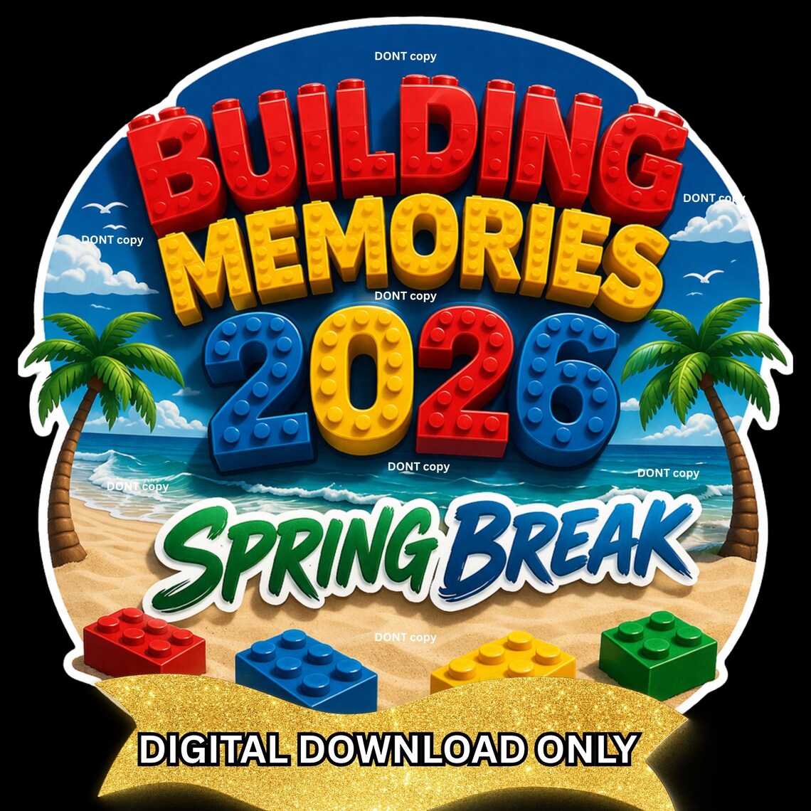 Building Memories 2026 Spring Break Canva Template - Etsy