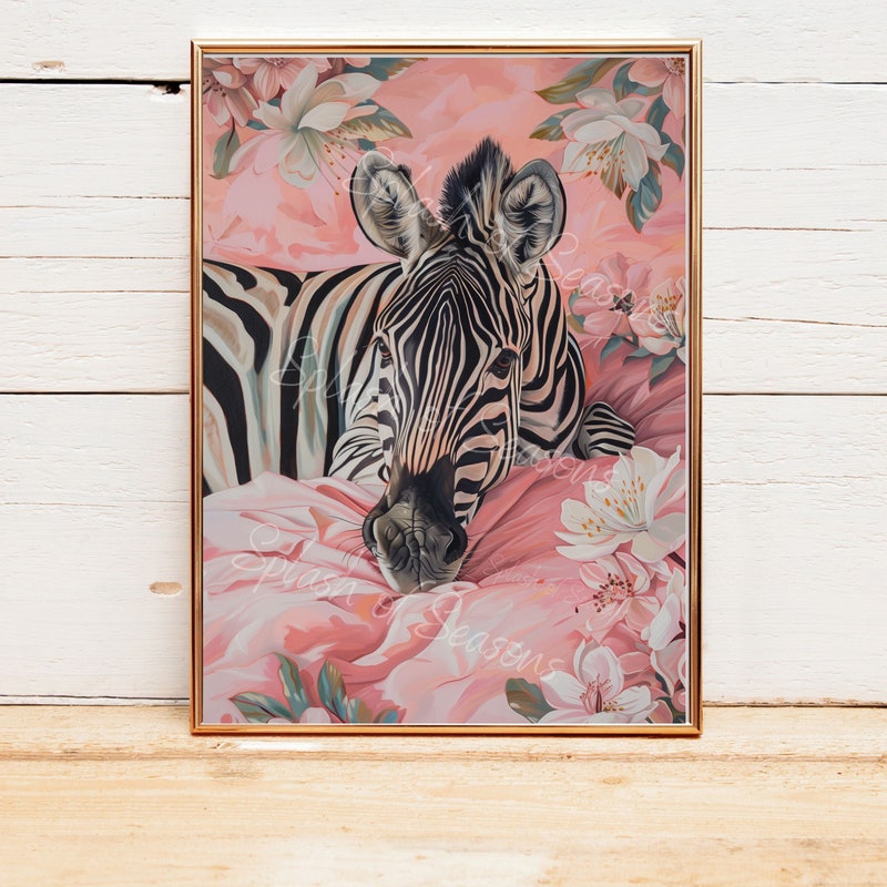 Zebra Decoration - Etsy