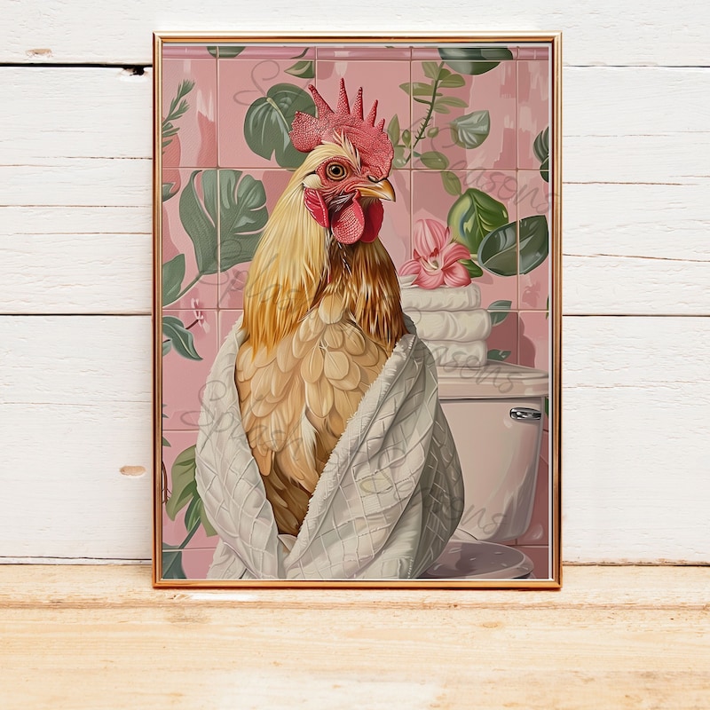 Chicken Toilet - Etsy