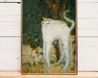 The White Cat Pierre Bonnard Print Poster - Etsy