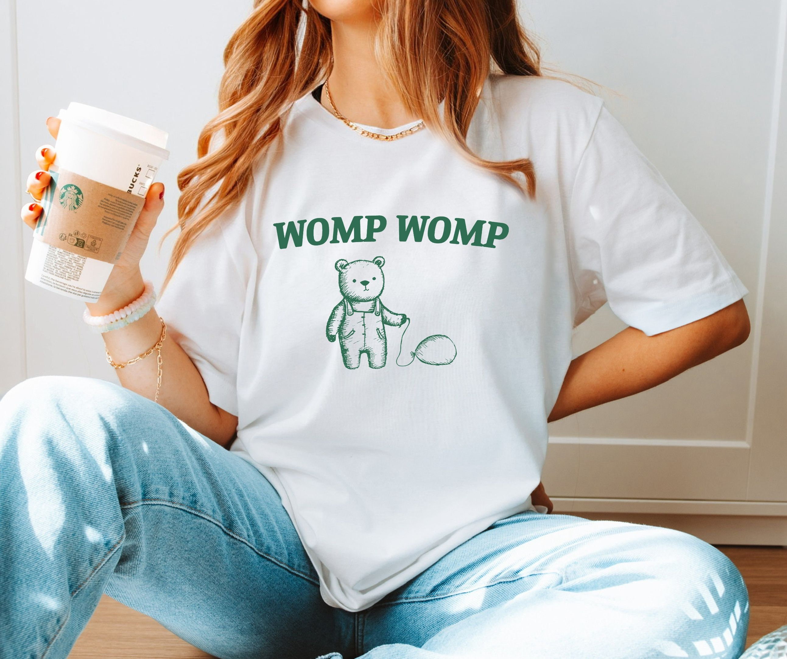 Womp Womp Shirt, Teddy Bear, Meme Shirt, Sarcastic Shirt, Vintage Shirt, Bunny Shirt, Funny ...