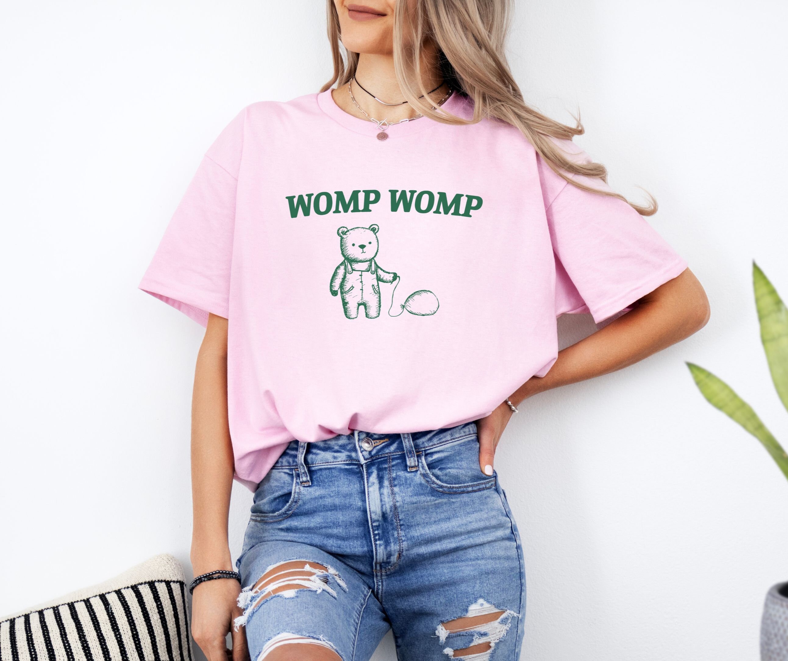 Womp Womp Shirt, Teddy Bear, Meme Shirt, Sarcastic Shirt, Vintage Shirt ...