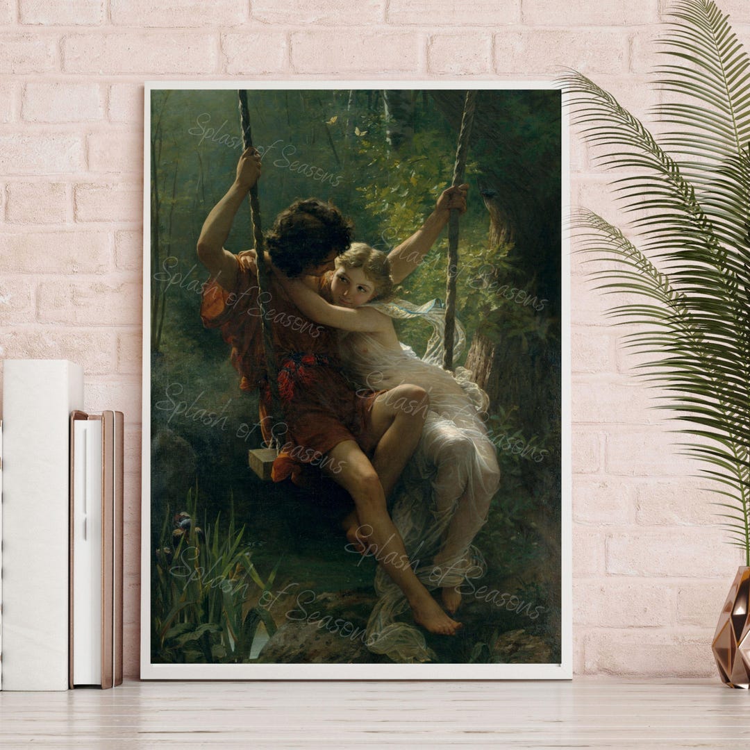 Pierre-auguste Cot springtime, Fine Art Print, Museum Print, Gallery ...