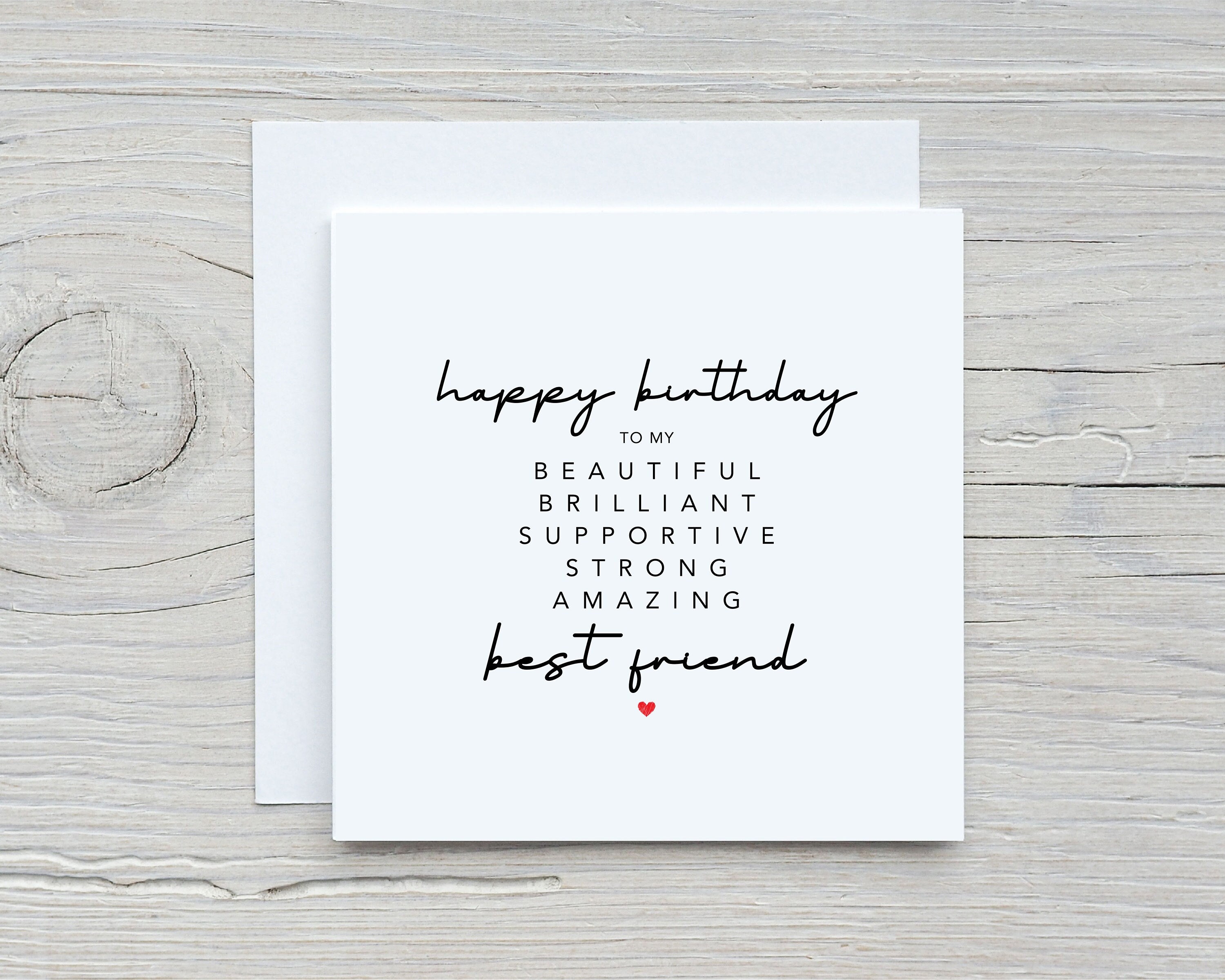 Bestie Birthday Card, Birthday Card for Bestie, Happy Birthday Bestie ...