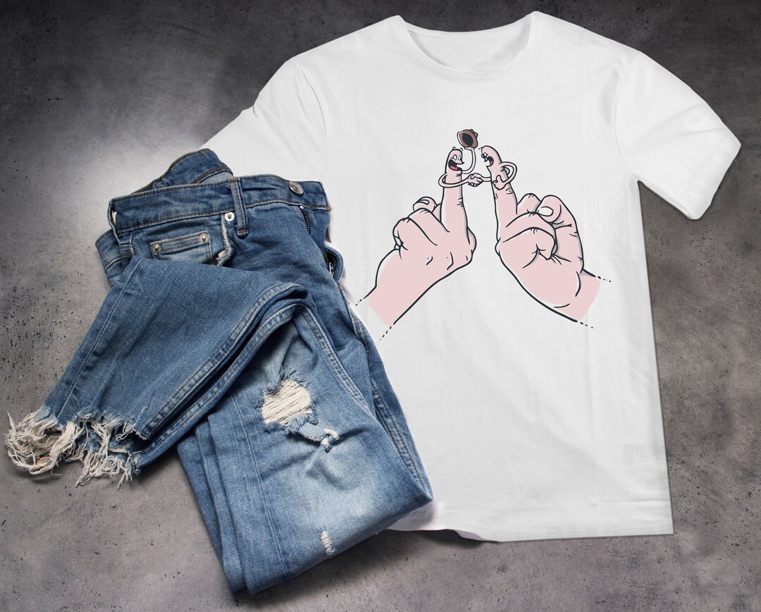 Civil Disagreement Middle Finger Aesthetic Meme T Shirt Gift - Etsy